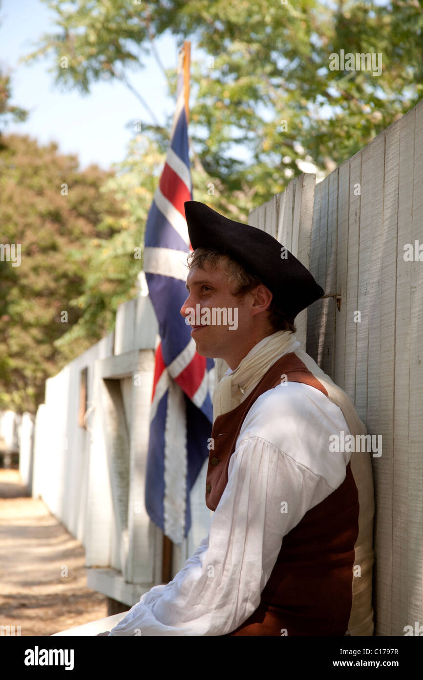 Actor in colonial williamsburg hi-res stock photography and images - Alamy