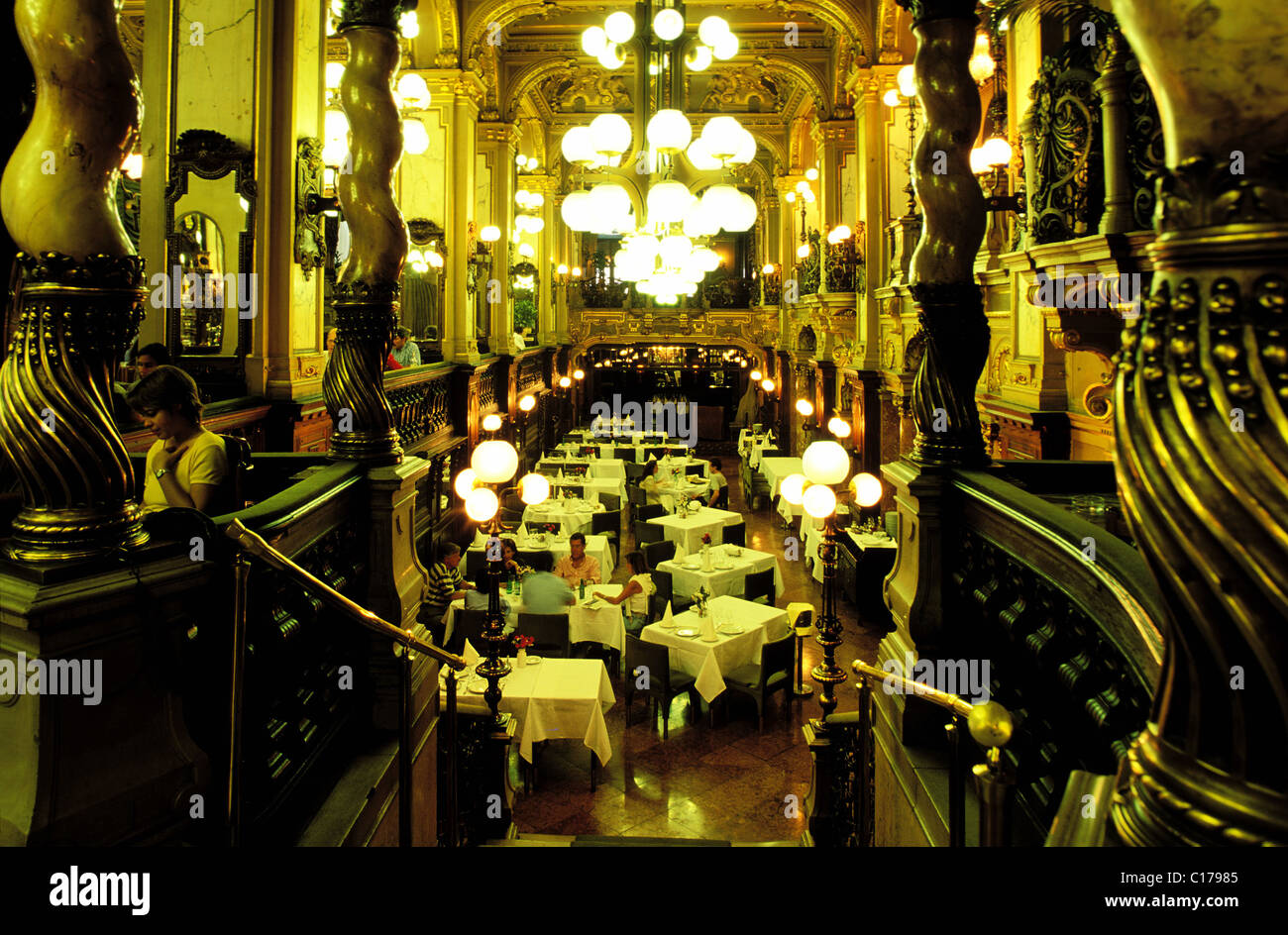 Baroque cafe new yorki in pest hi-res stock photography and images - Alamy