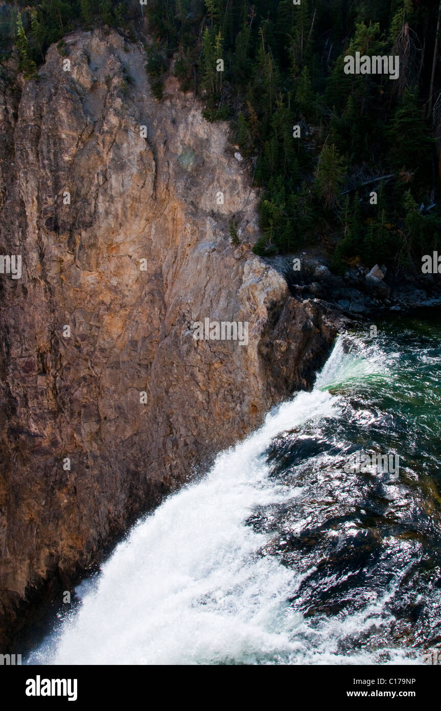 Yellowstone River Canyon,Lower Falls,Artist & Observation Platform,Drop ...
