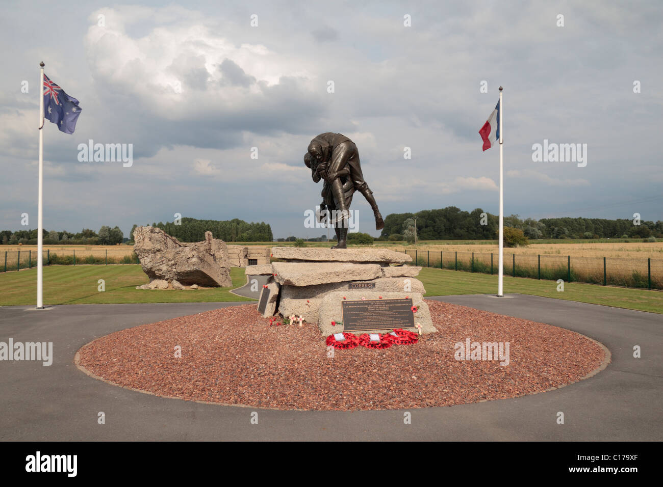 Fromelles australian memorial park hi-res stock photography and images ...