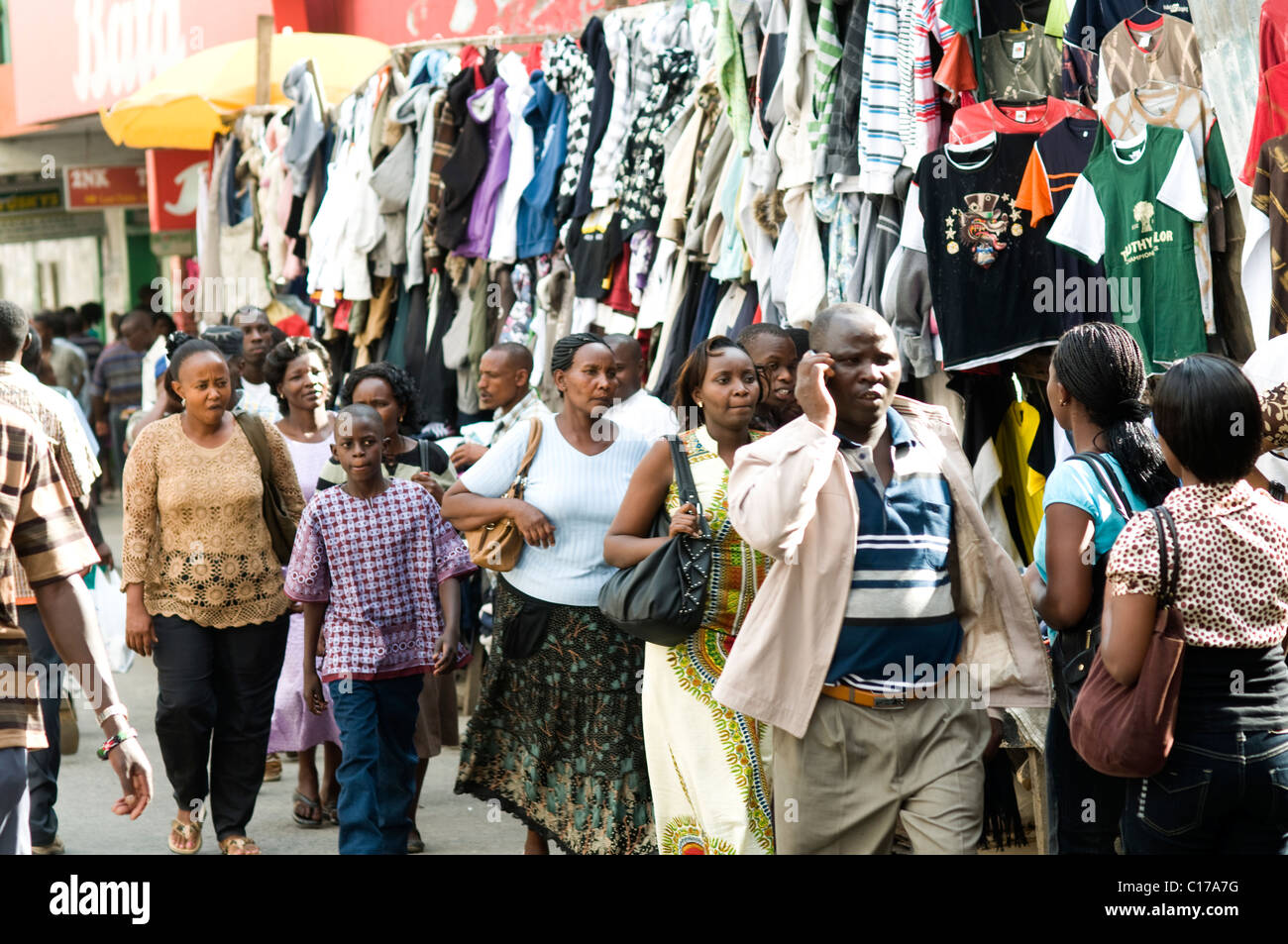 Nakuru street hi-res stock photography and images - Alamy