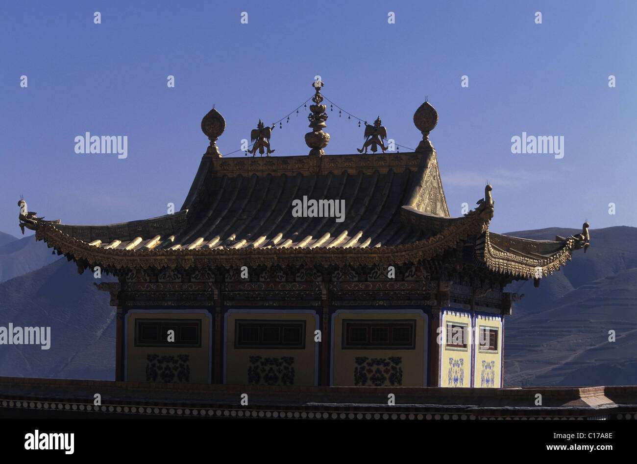 Labrang temple hi-res stock photography and images - Alamy