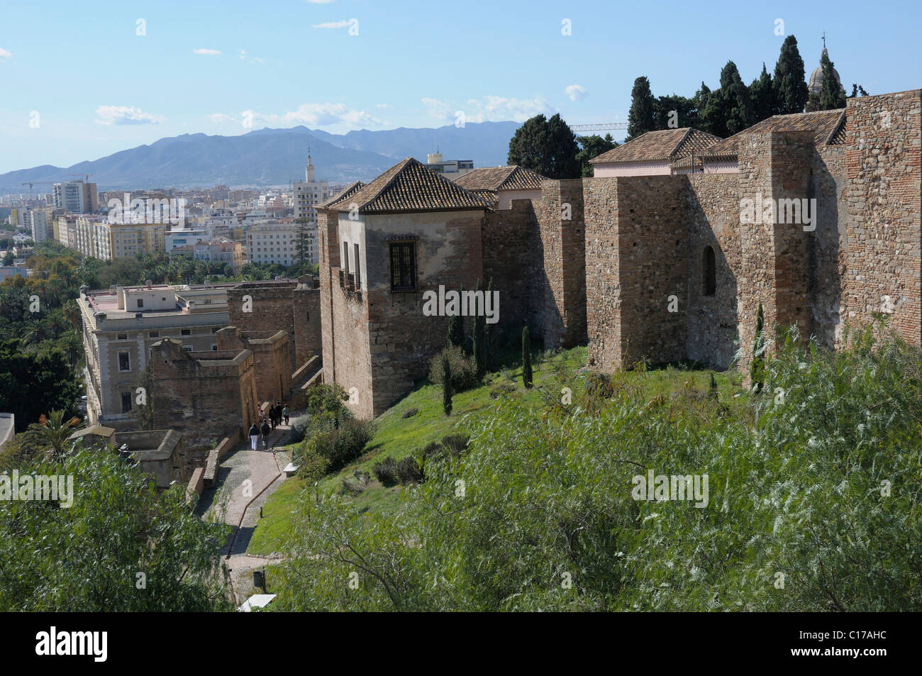 Malaga fortress hi-res stock photography and images - Alamy