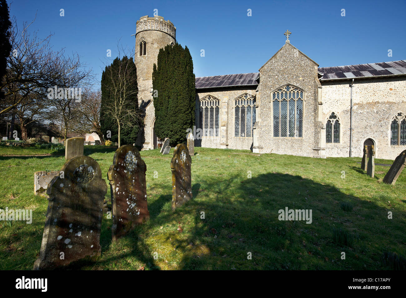 The pretty little church way out in the country in the village of Stody ...