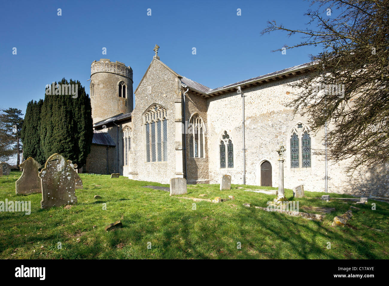 The pretty little church way out in the country in the village of Stody ...