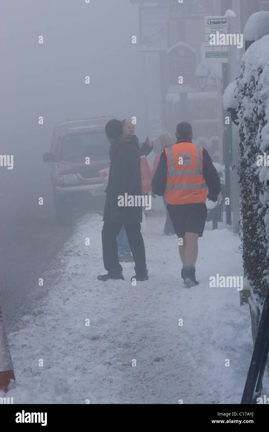 Postman Delivering Snow High Resolution Stock Photography and Images ...