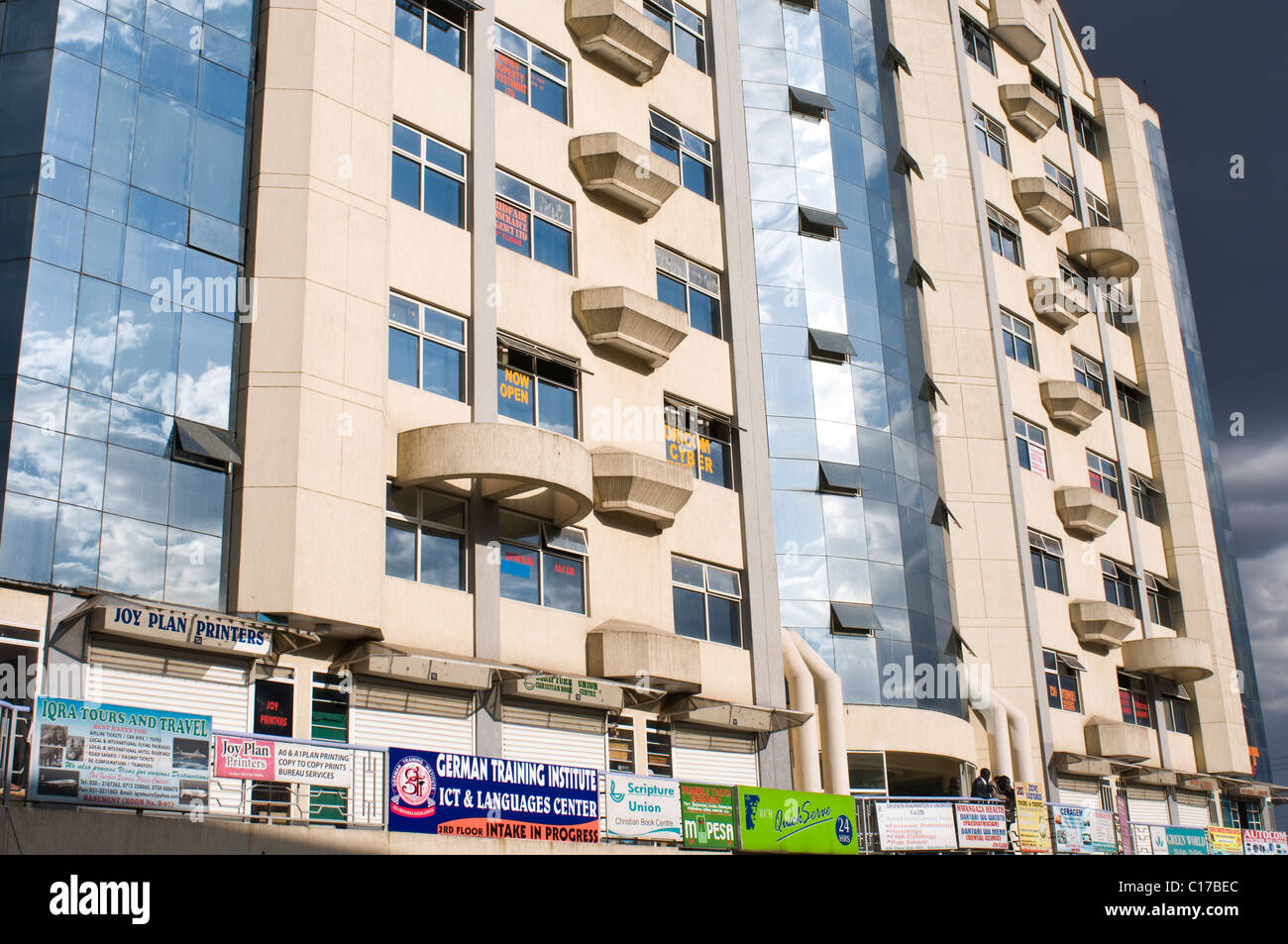 Modern building Nakuru Kenya Stock Photo - Alamy