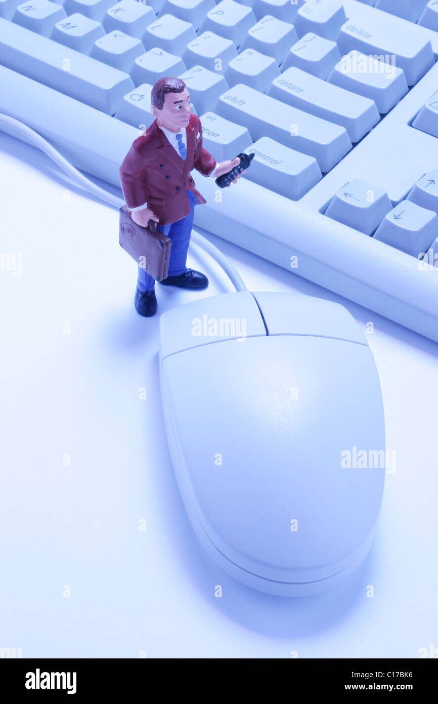 Computer figure hi-res stock photography and images - Alamy