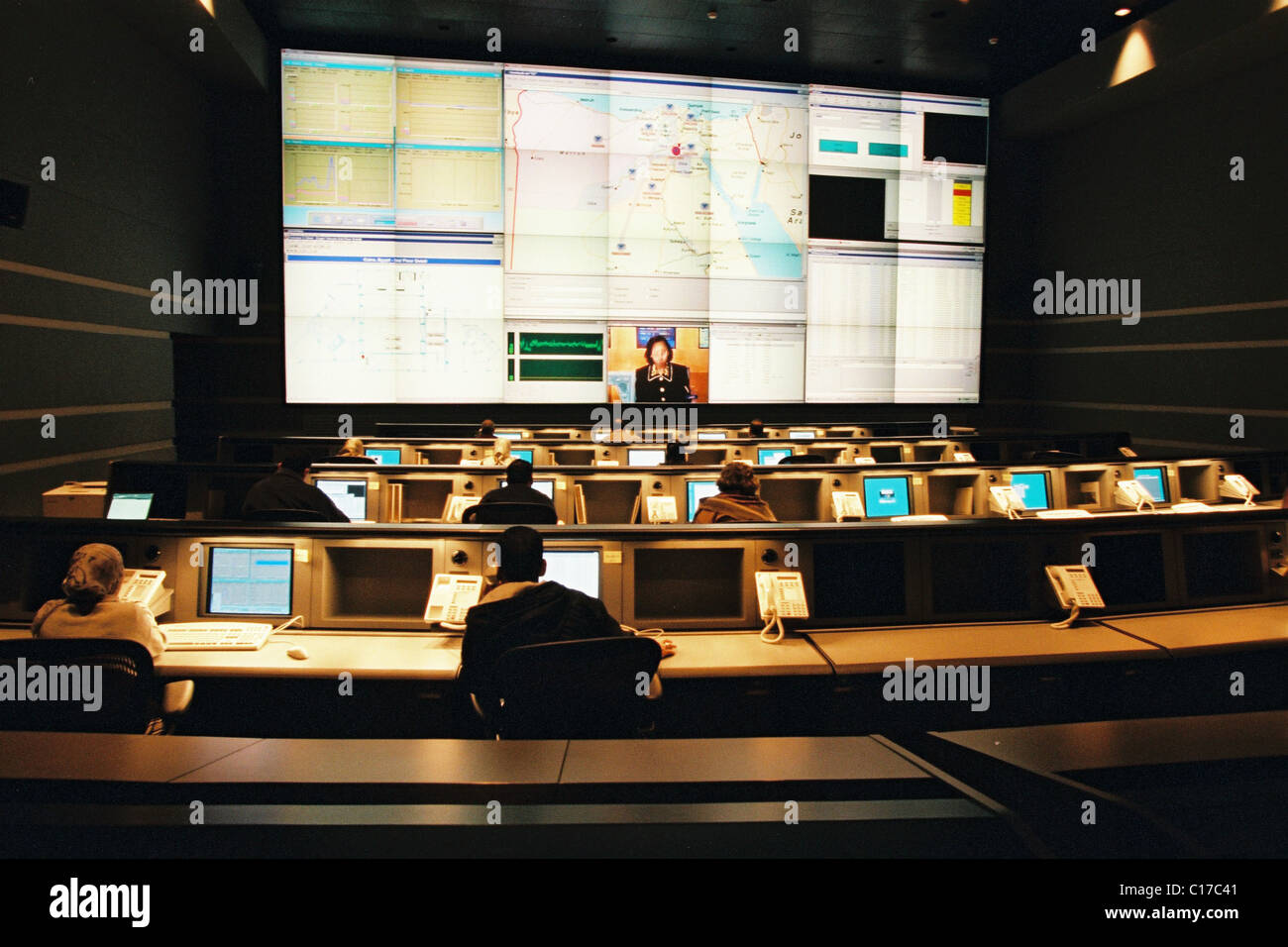 The Egypt National Telecommunications Center array of nationwide data ...