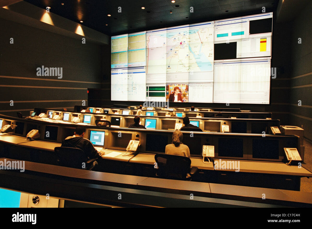 The Egypt National Telecommunications Center array of nationwide data ...