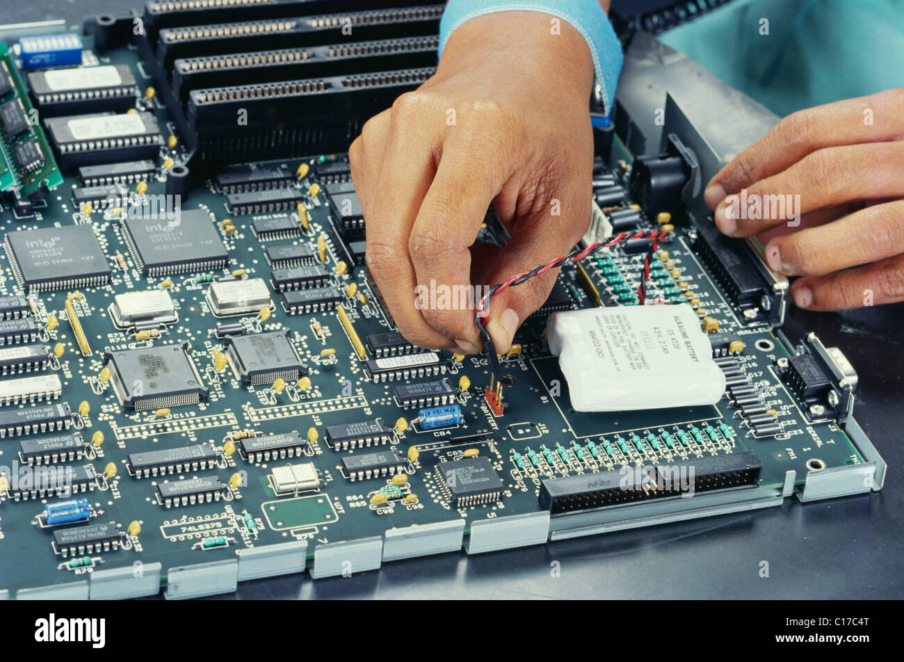 Electronics expansion board hi-res stock photography and images - Alamy