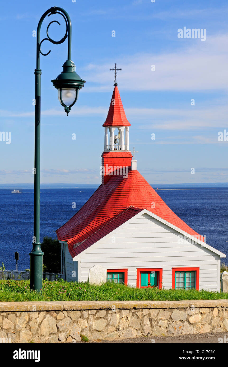 Tadoussac Chapel also known as Indian Chapel, oldest preserved wooden ...