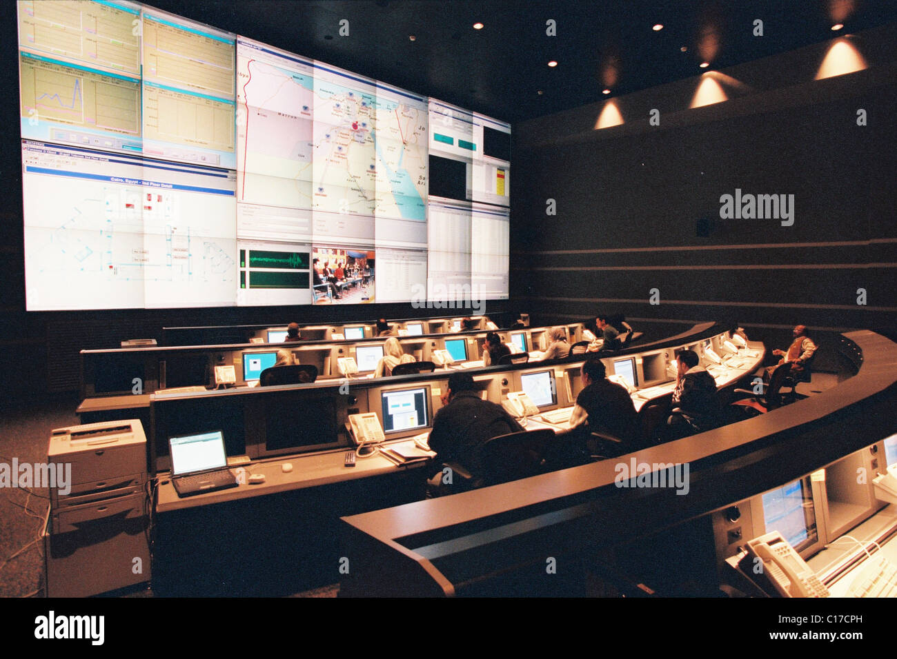 The Egypt National Telecommunications Center array of nationwide data ...