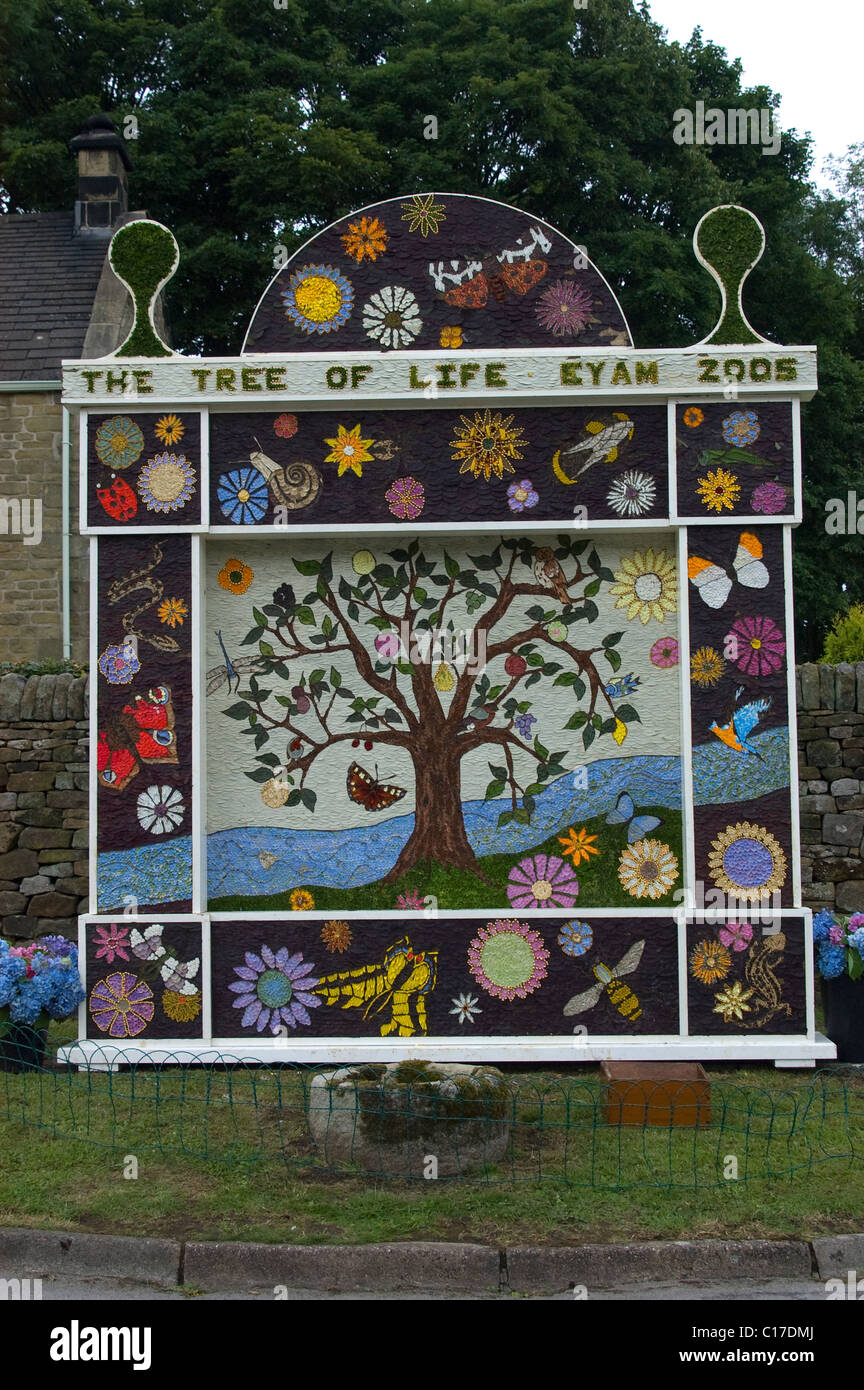 Well dressing eyam hi-res stock photography and images - Alamy