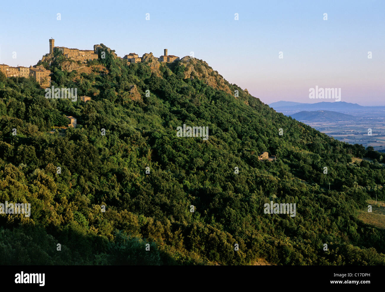 Roccatederighi view maremma plane province hi-res stock photography and ...