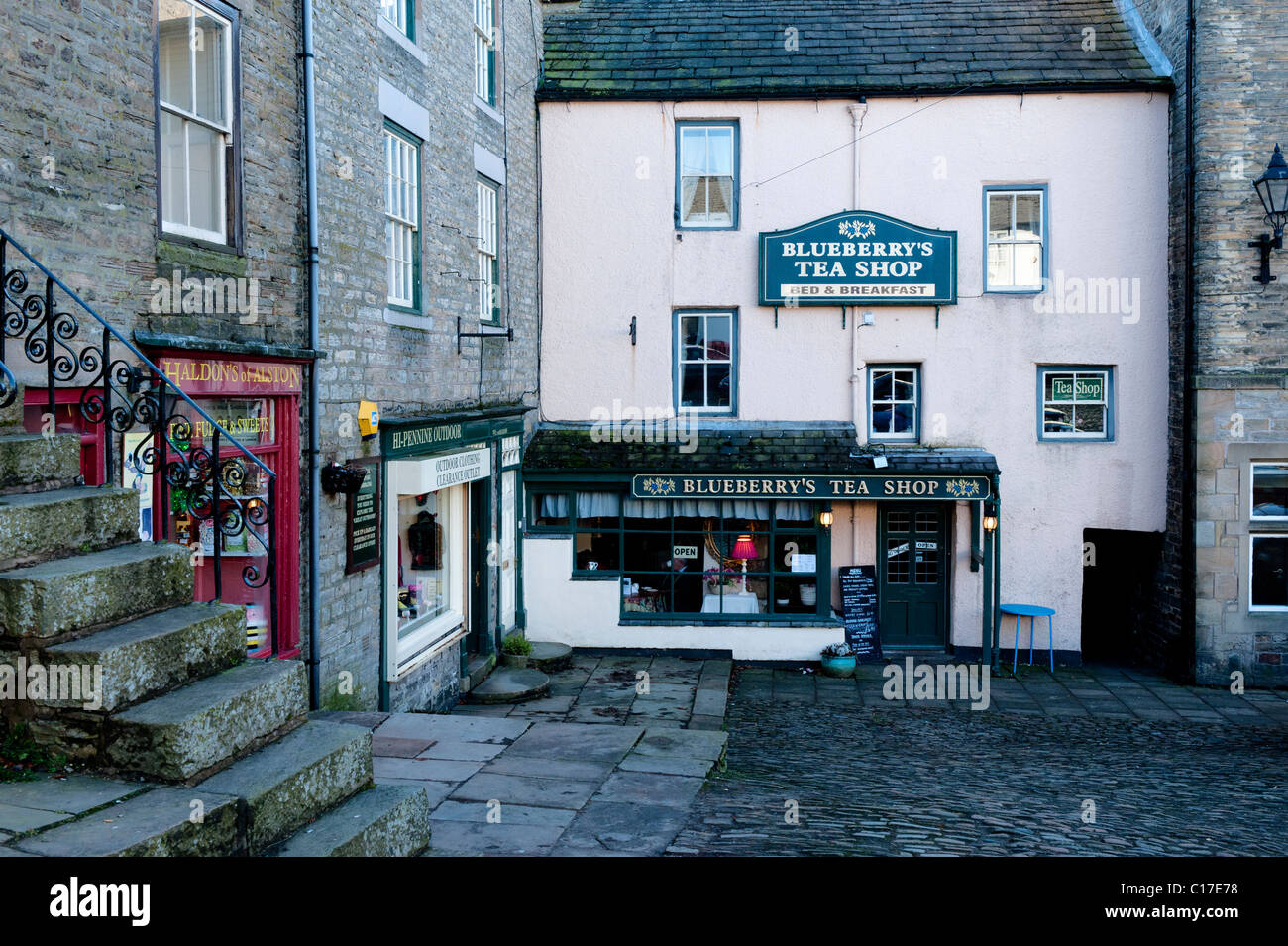 Front Street Alston Stock Photo - Alamy