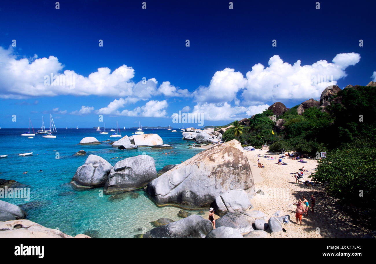 The Baths, a rock formation on Virgin Gorda Island, British Virgin ...