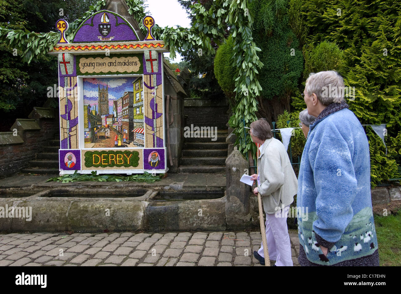 Well dressing well dressing display hi-res stock photography and images ...