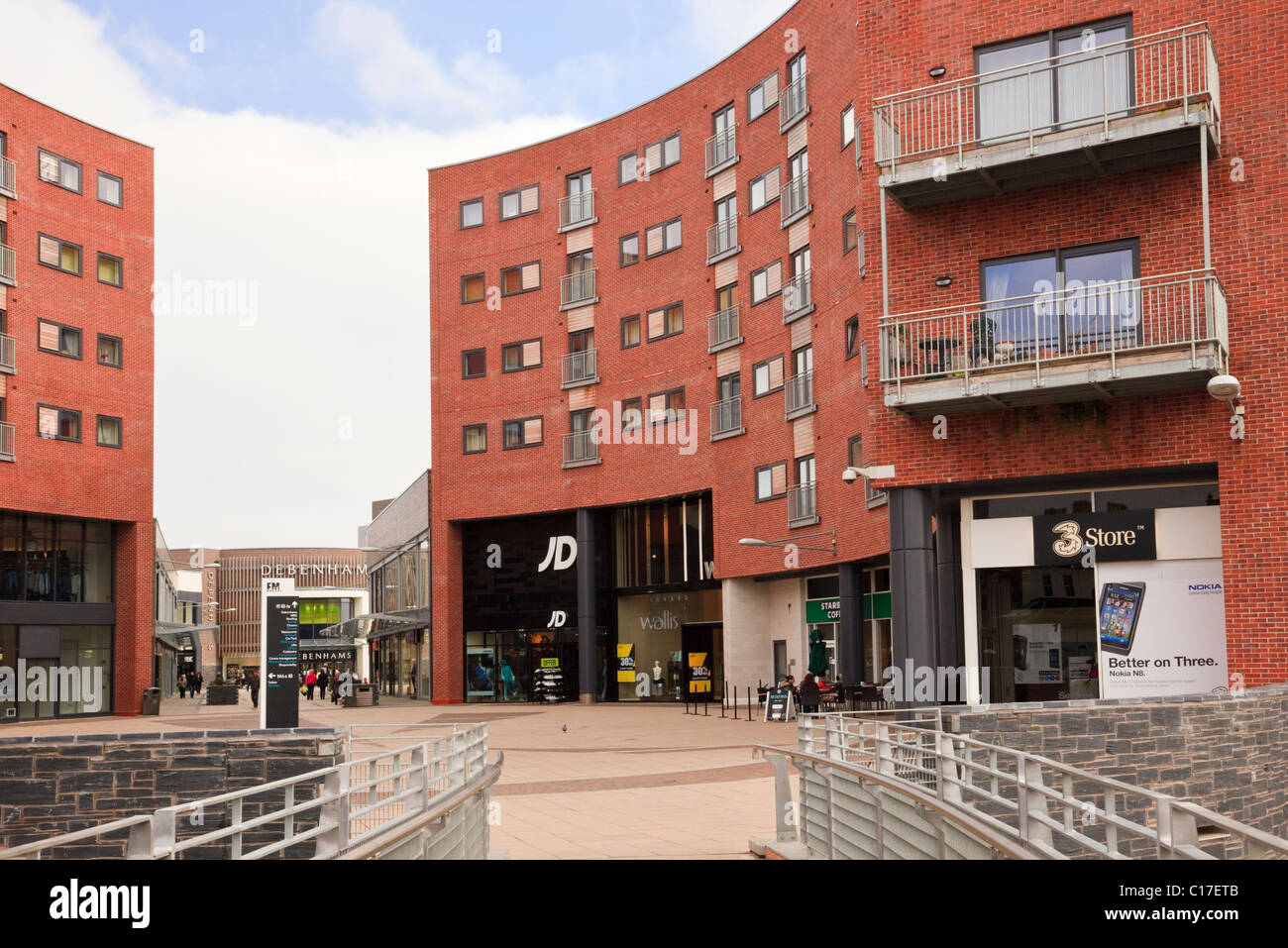 Wrexham Town Centre Wrexham North High Resolution Stock Photography and ...