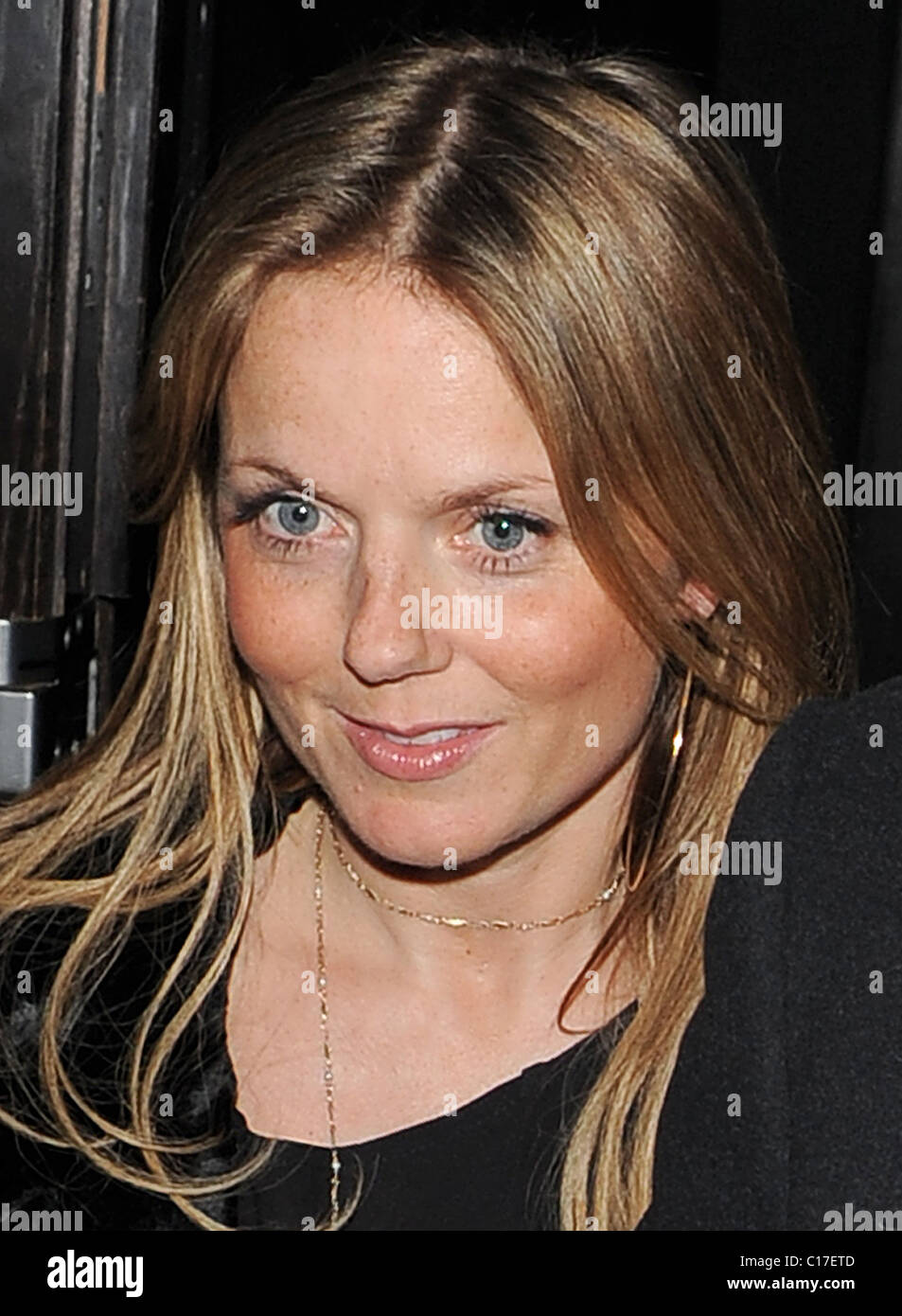 Geri Halliwell leaving Raffles nightclub at 4.30am appearing rather ...