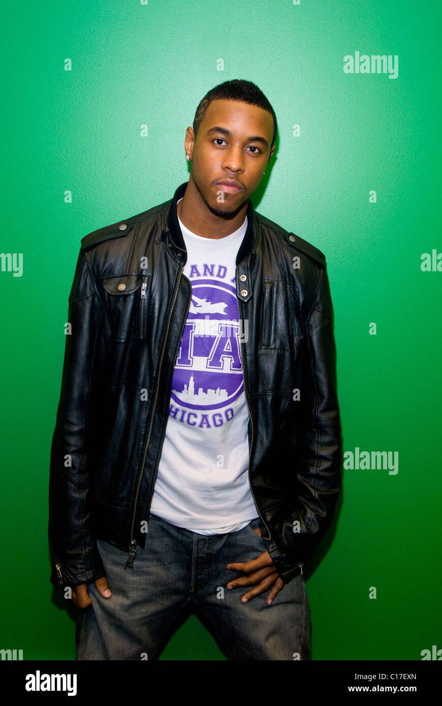 Singer Jeremih at the WGCI Coca Cola Lounge Chicago, illinois - 19.03. ...
