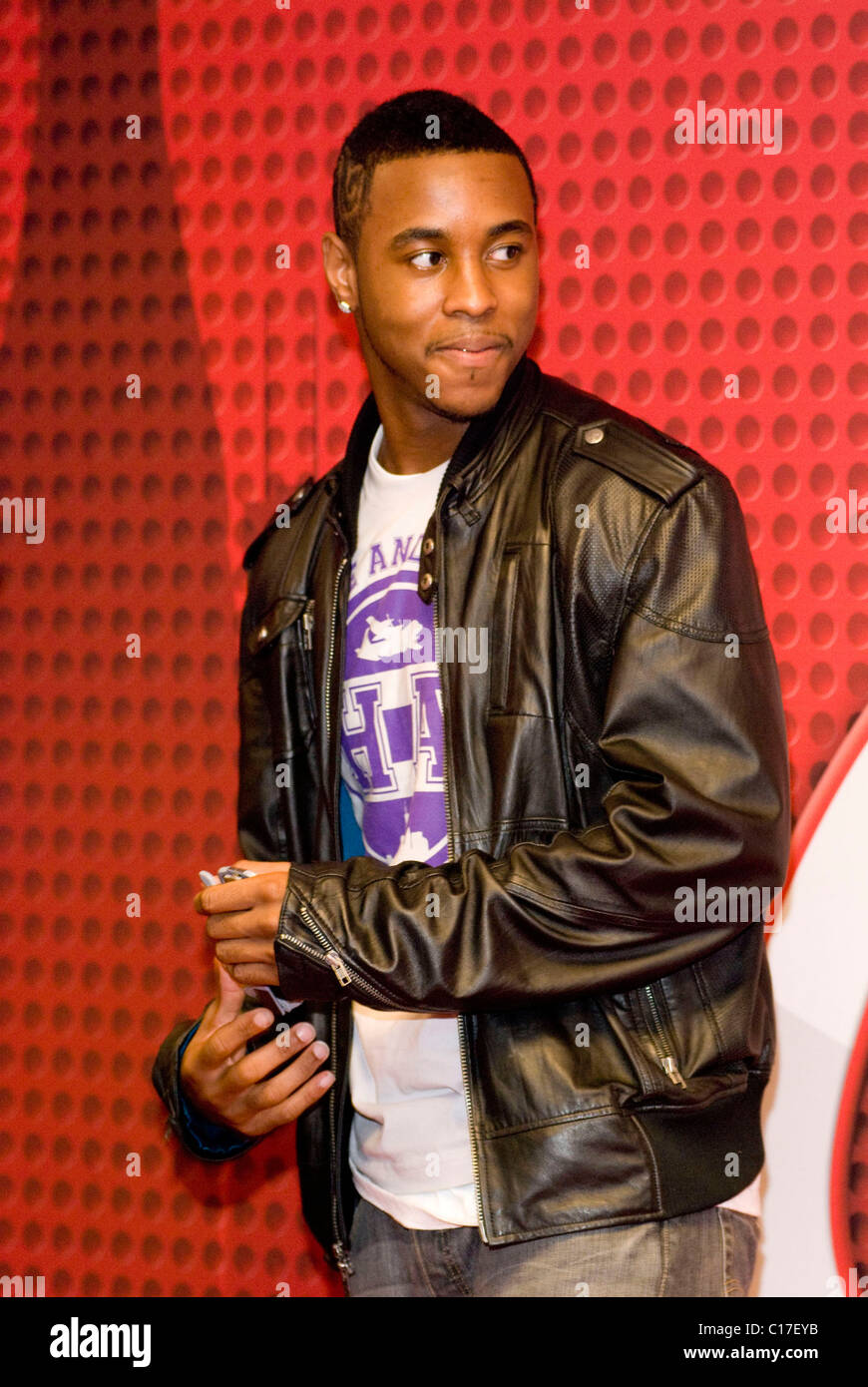 Singer Jeremih at the WGCI Coca Cola Lounge Chicago, illinois - 19.03. ...