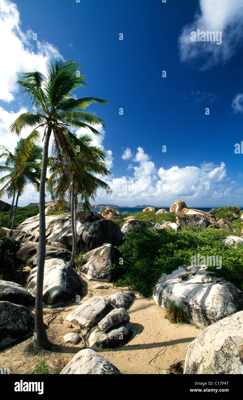 The Baths, a rock formation on Virgin Gorda Island, British Virgin ...