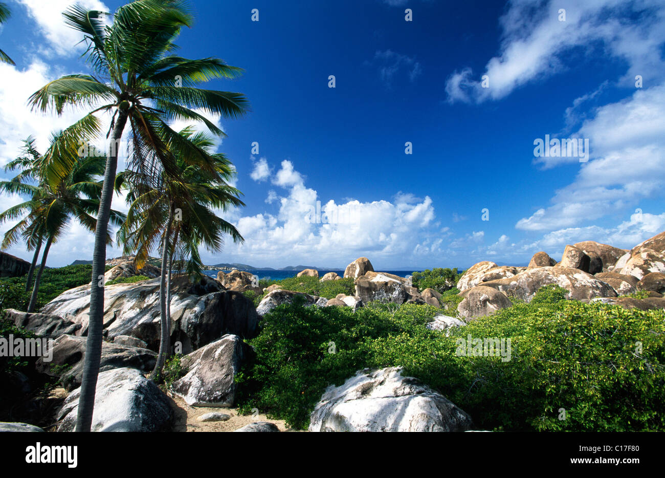 The Baths, a rock formation on Virgin Gorda Island, British Virgin ...