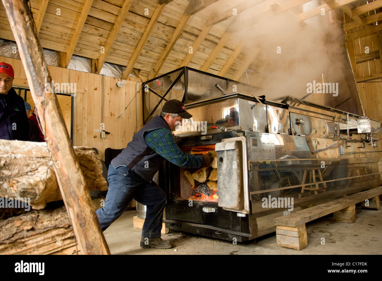 Sugar shack, Beauce, Quebec, Canada Stock Photo - Alamy