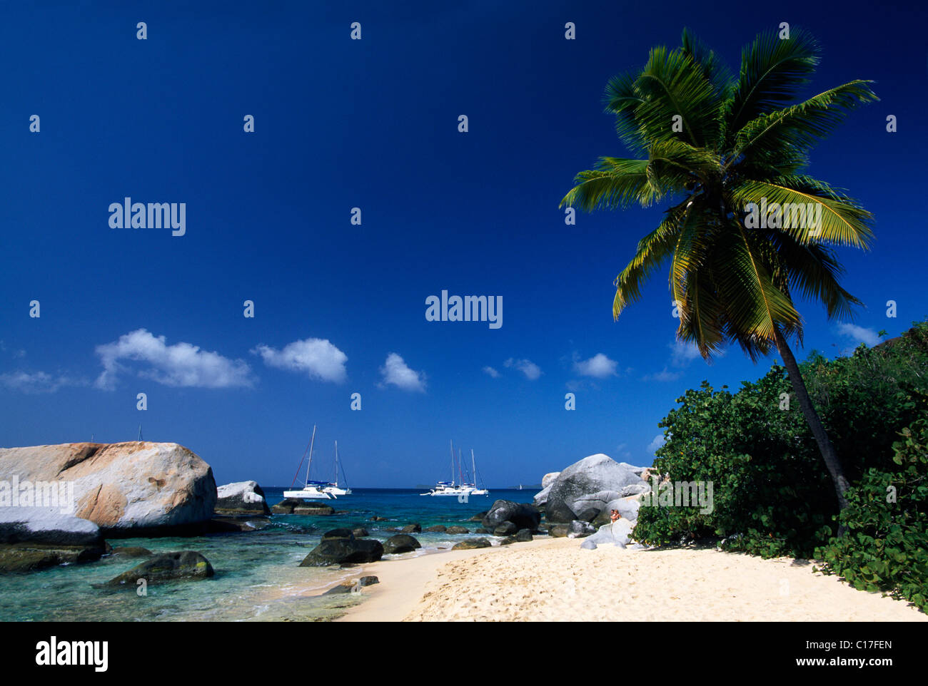 The Baths, a rock formation on Virgin Gorda Island, British Virgin ...