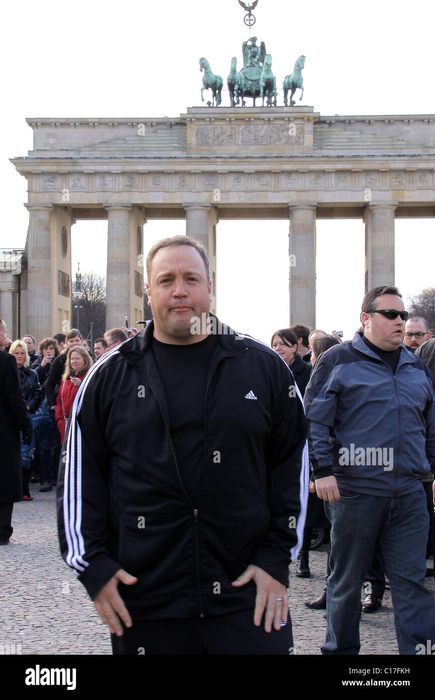 Kevin James attends a photocall for his movie "Paul Blart: Mall Cop ...