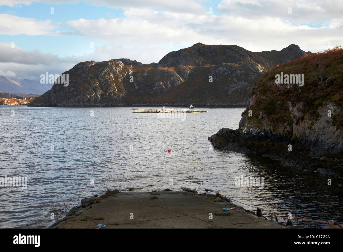 Fish farm scotland hi-res stock photography and images - Alamy
