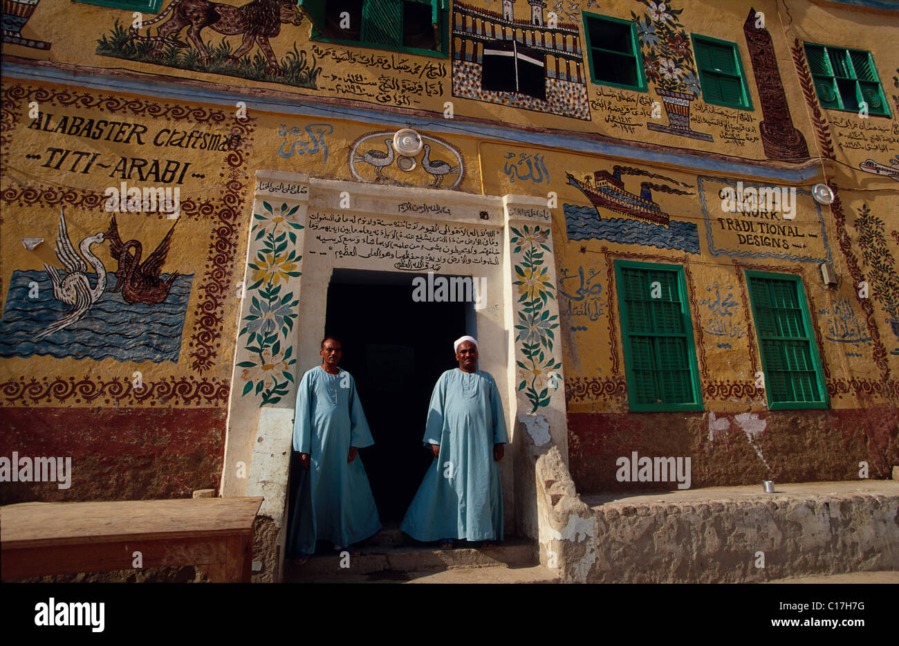 Egypt, Luxor, Thebes necropolis, Gurna Stock Photo - Alamy