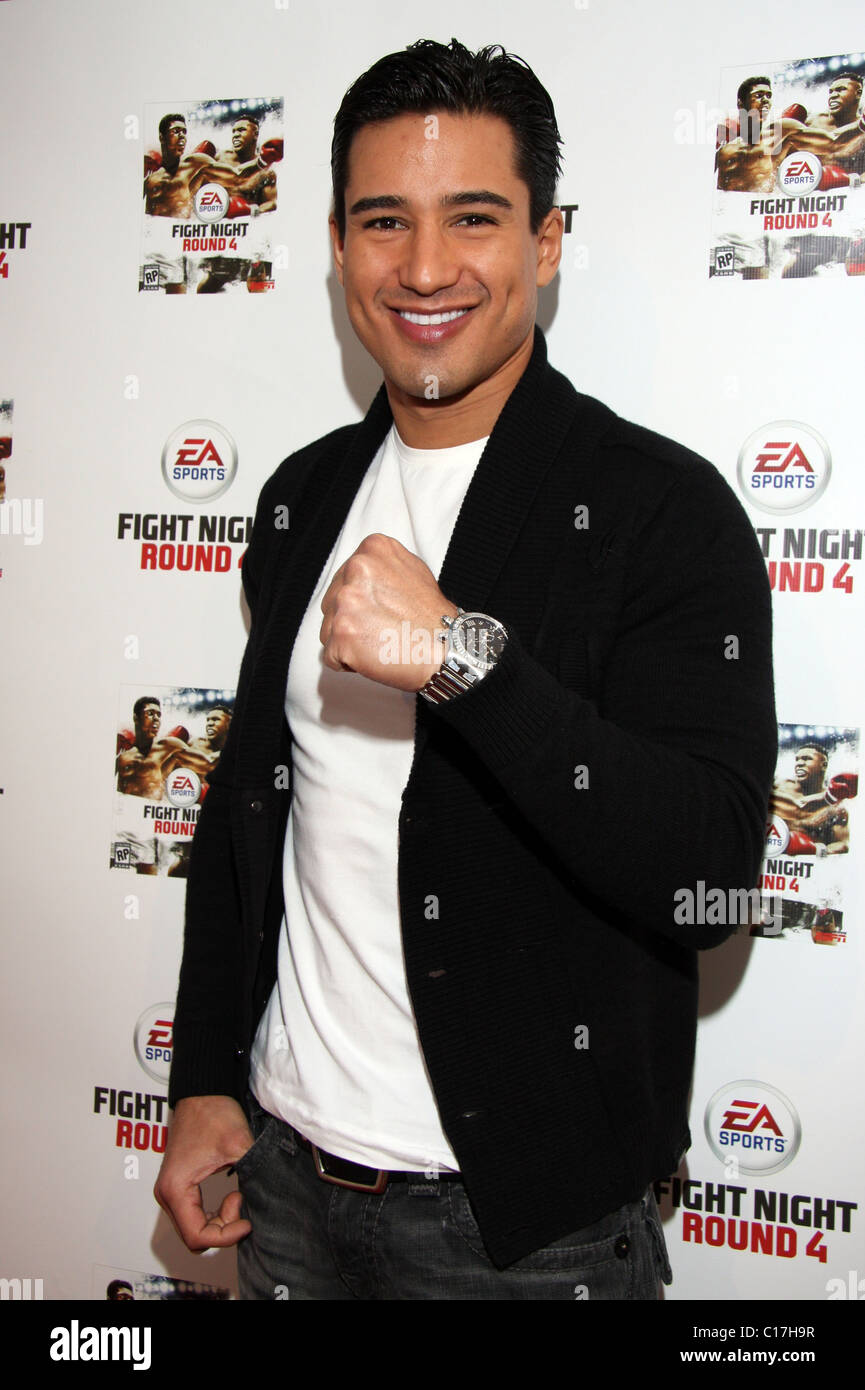 Mario Lopez 'Fight Night' at the Playboy Mansion Los Angeles ...