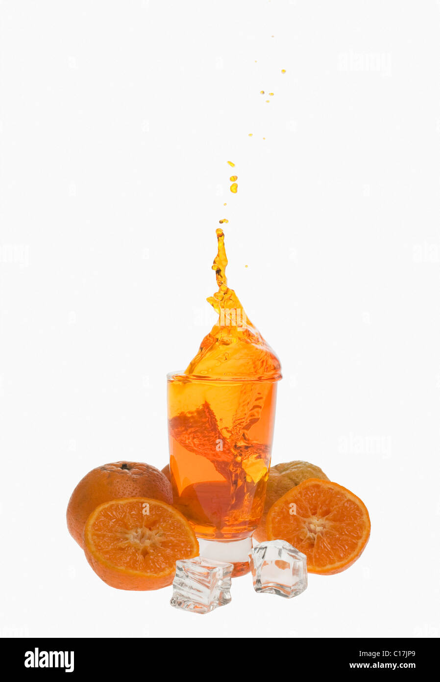 Spilling orange juice hi-res stock photography and images - Alamy