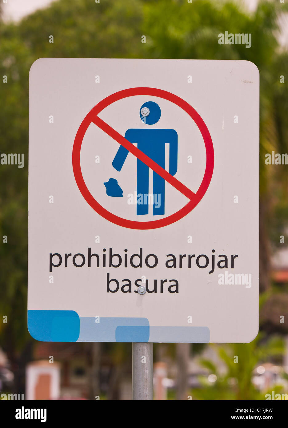 Basura sign hi-res stock photography and images - Alamy