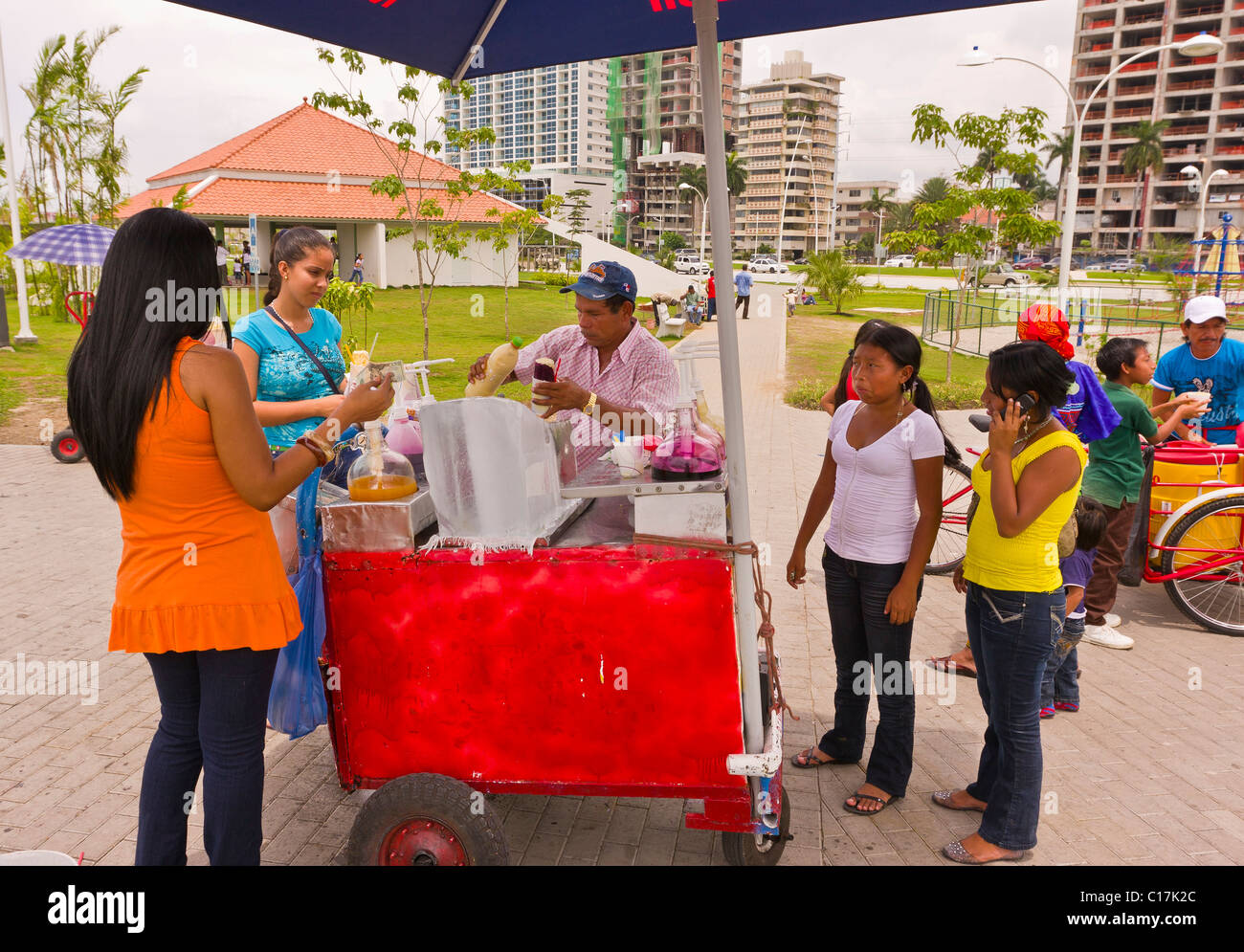 Raspados vendor panama hi-res stock photography and images - Alamy