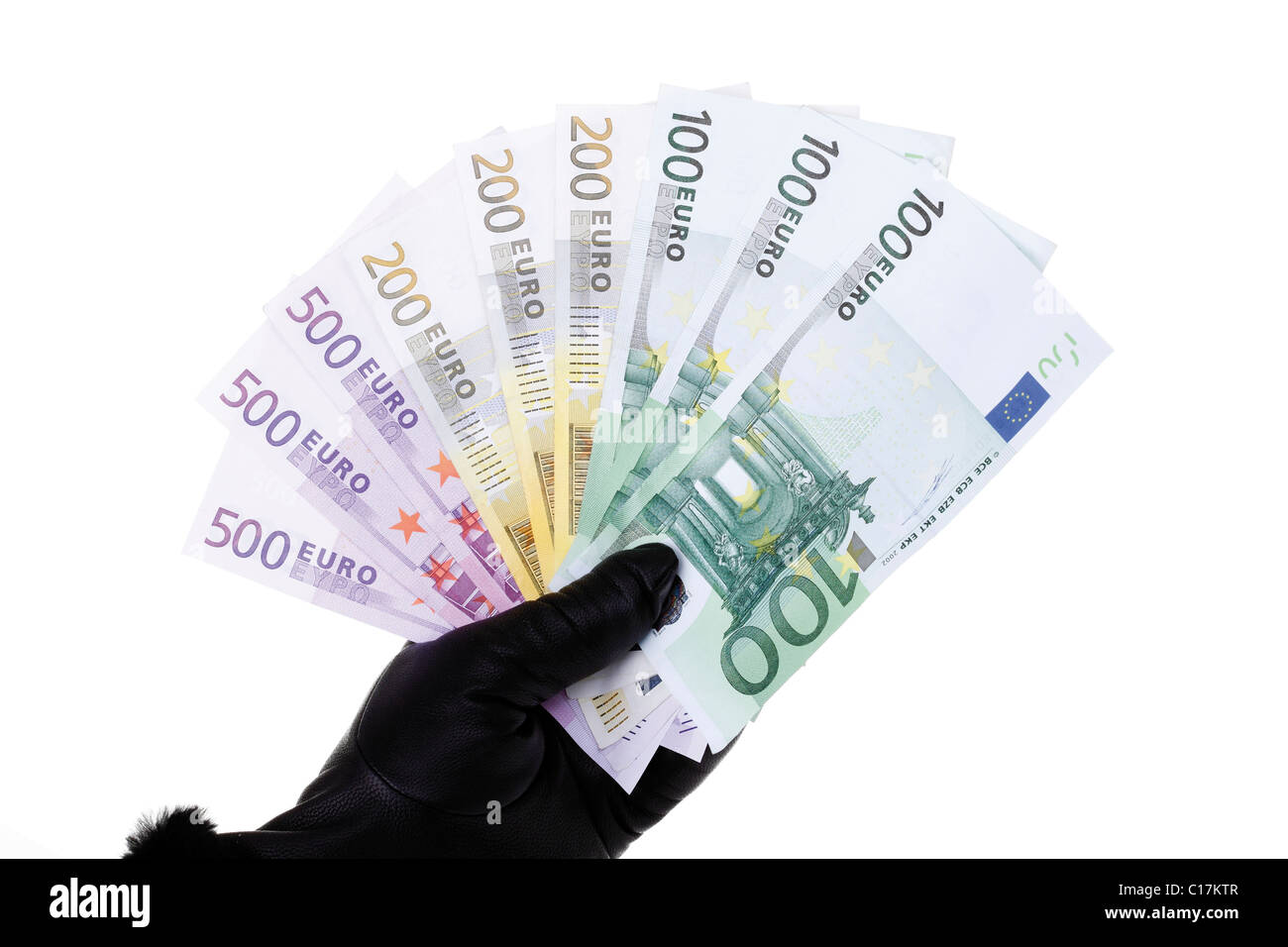 Fanned out banknotes Stock Photo - Alamy