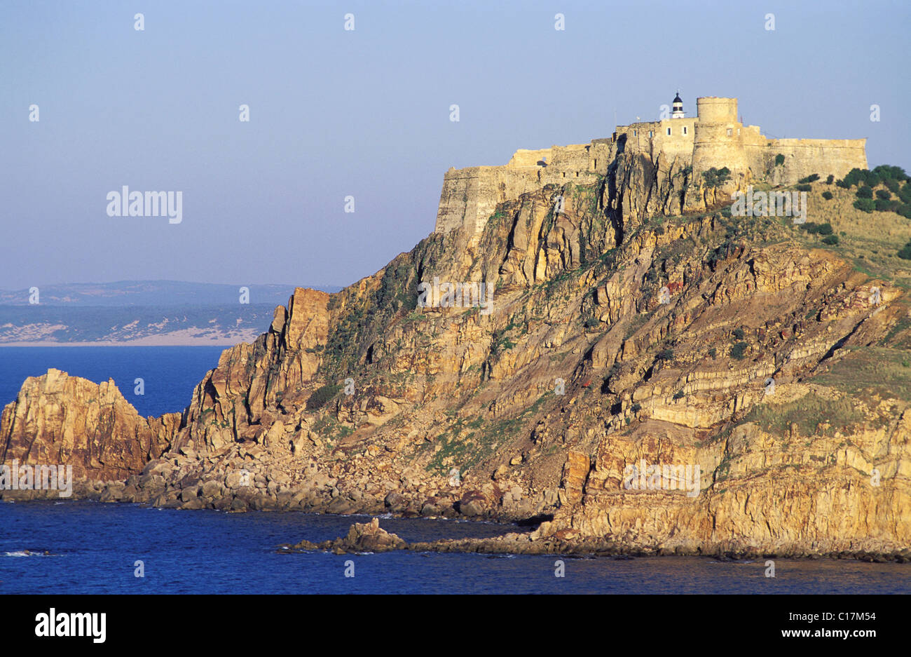 Tunisia, northern region, Tabarka, the Island and the Genoese fort ...