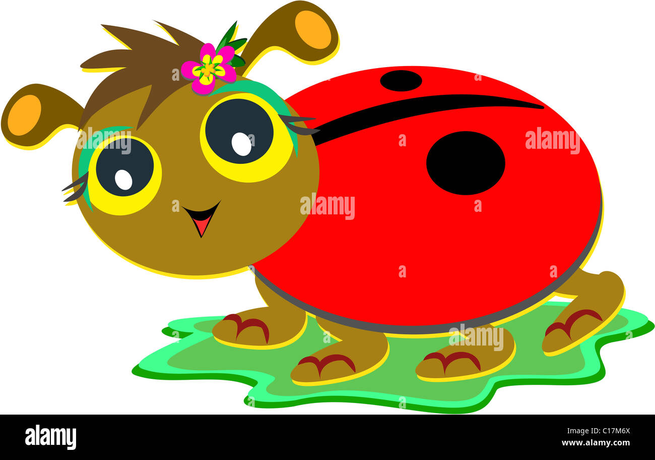 Whimsical ladybug hi-res stock photography and images - Alamy
