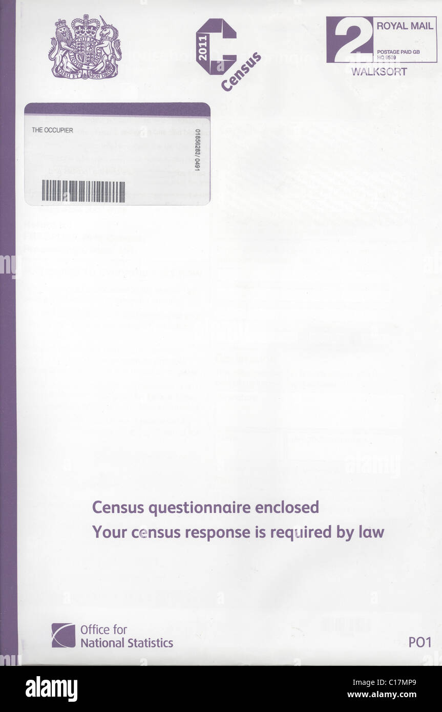 Census Envelope High Resolution Stock Photography and Images - Alamy