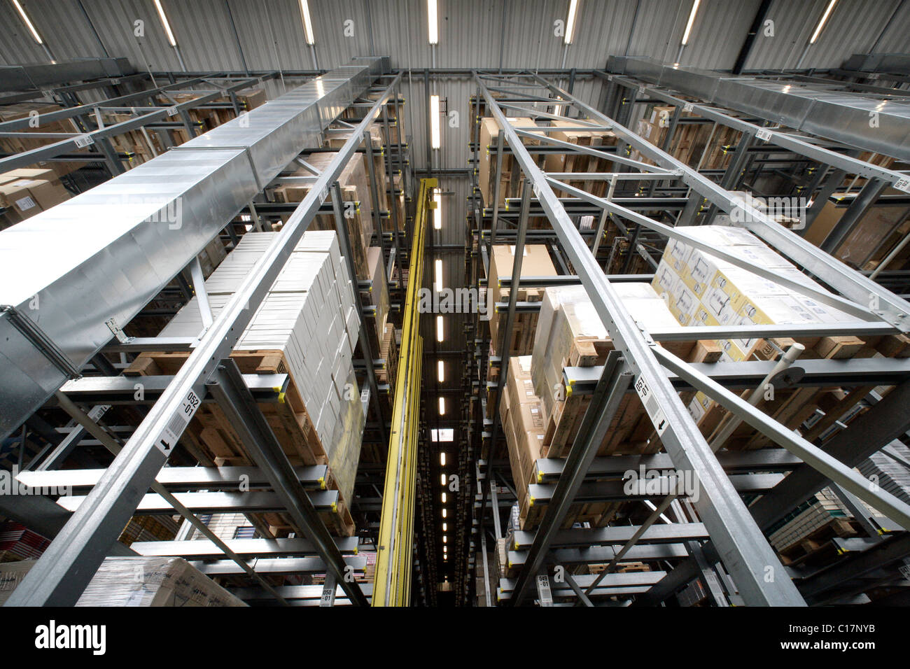 Selective distribution warehouse, logistics centre, Weltbild Publishing ...