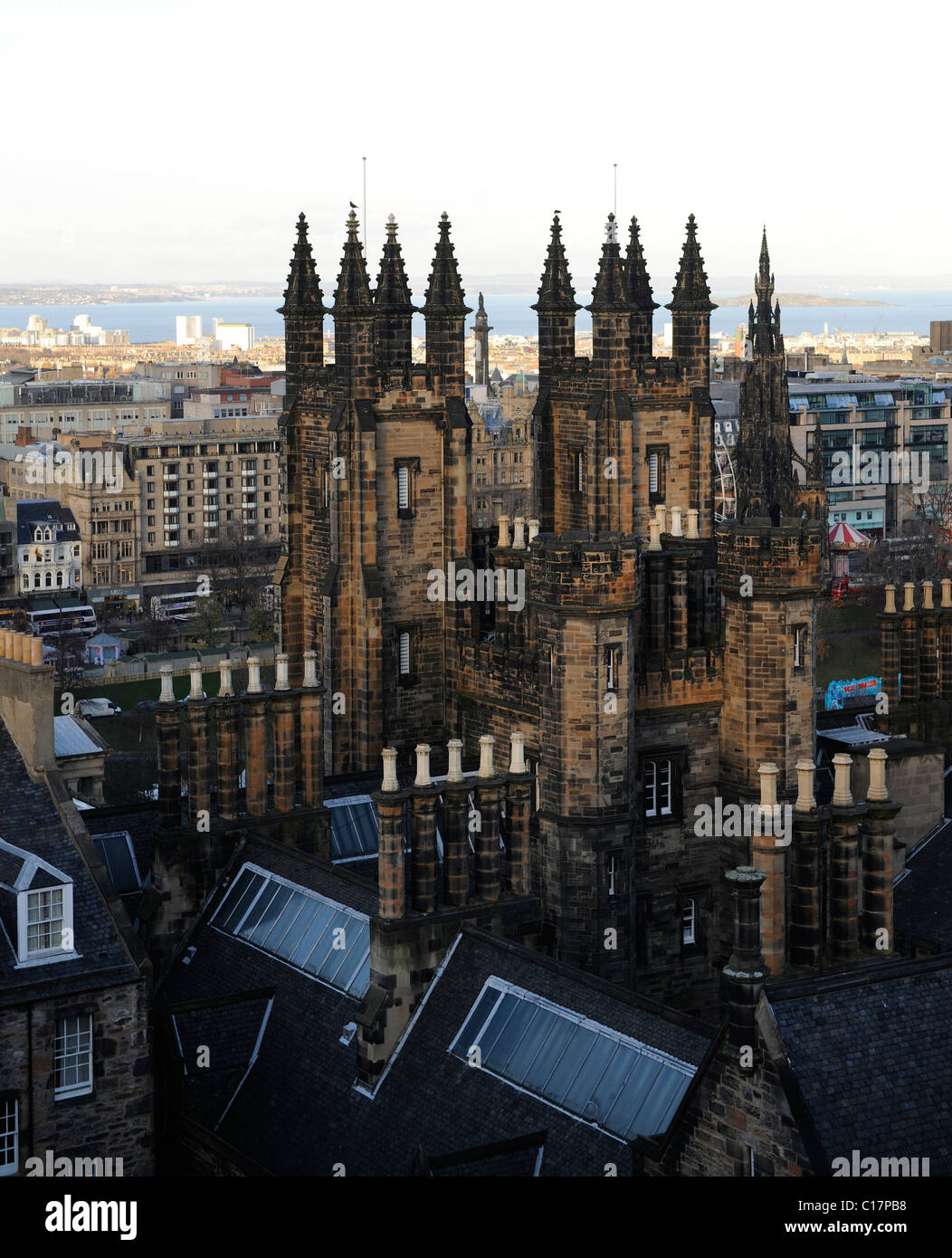 Edinburgh gothic architecture hi-res stock photography and images - Alamy