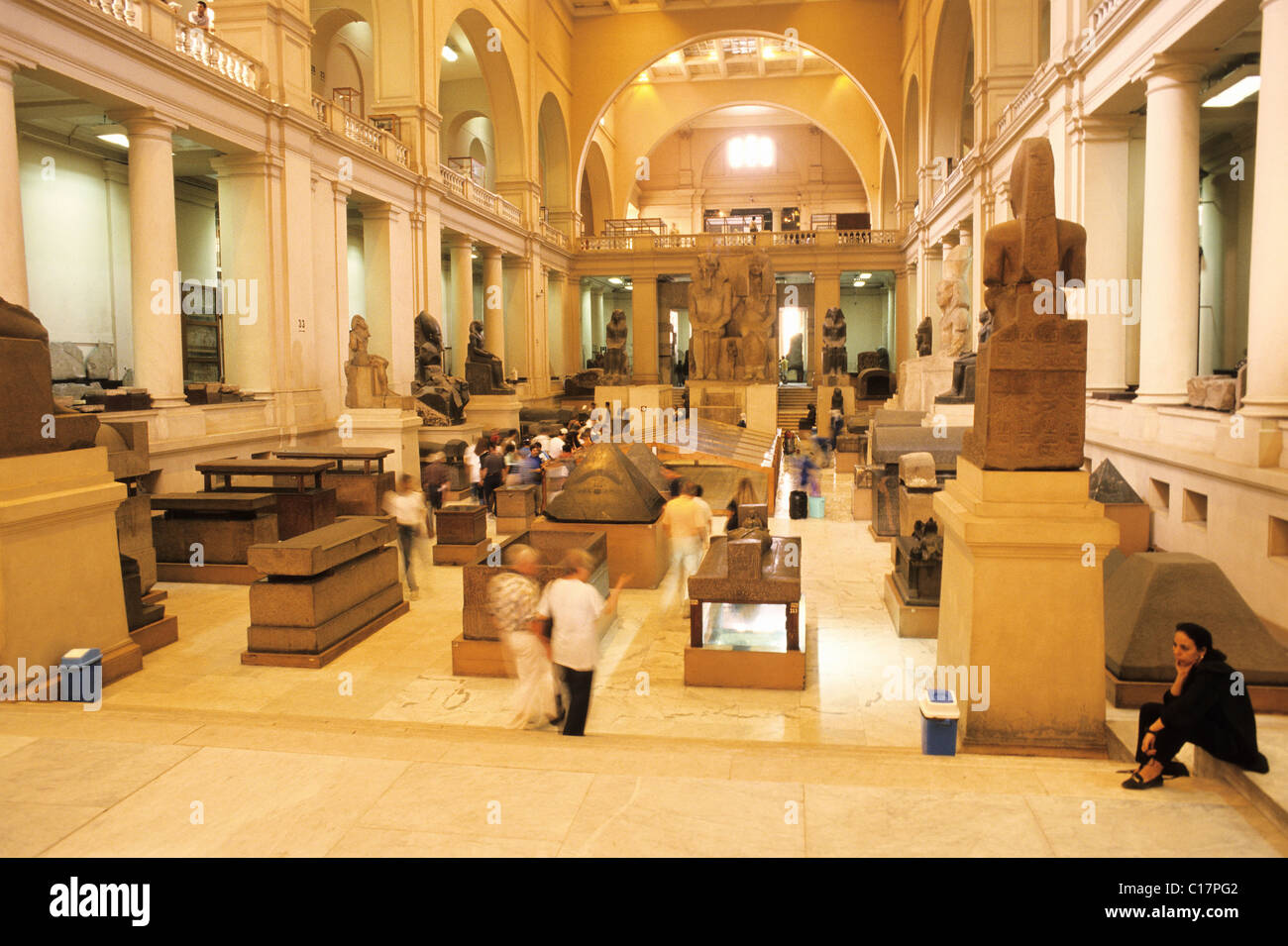 Egypt, Cairo, the Egyptian Museum Stock Photo - Alamy