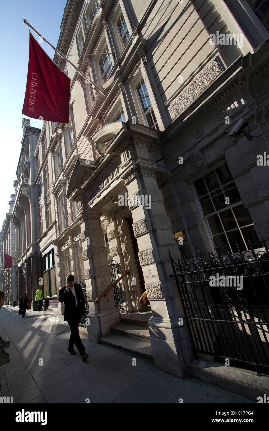 Christies auction house London UK Stock Photo - Alamy