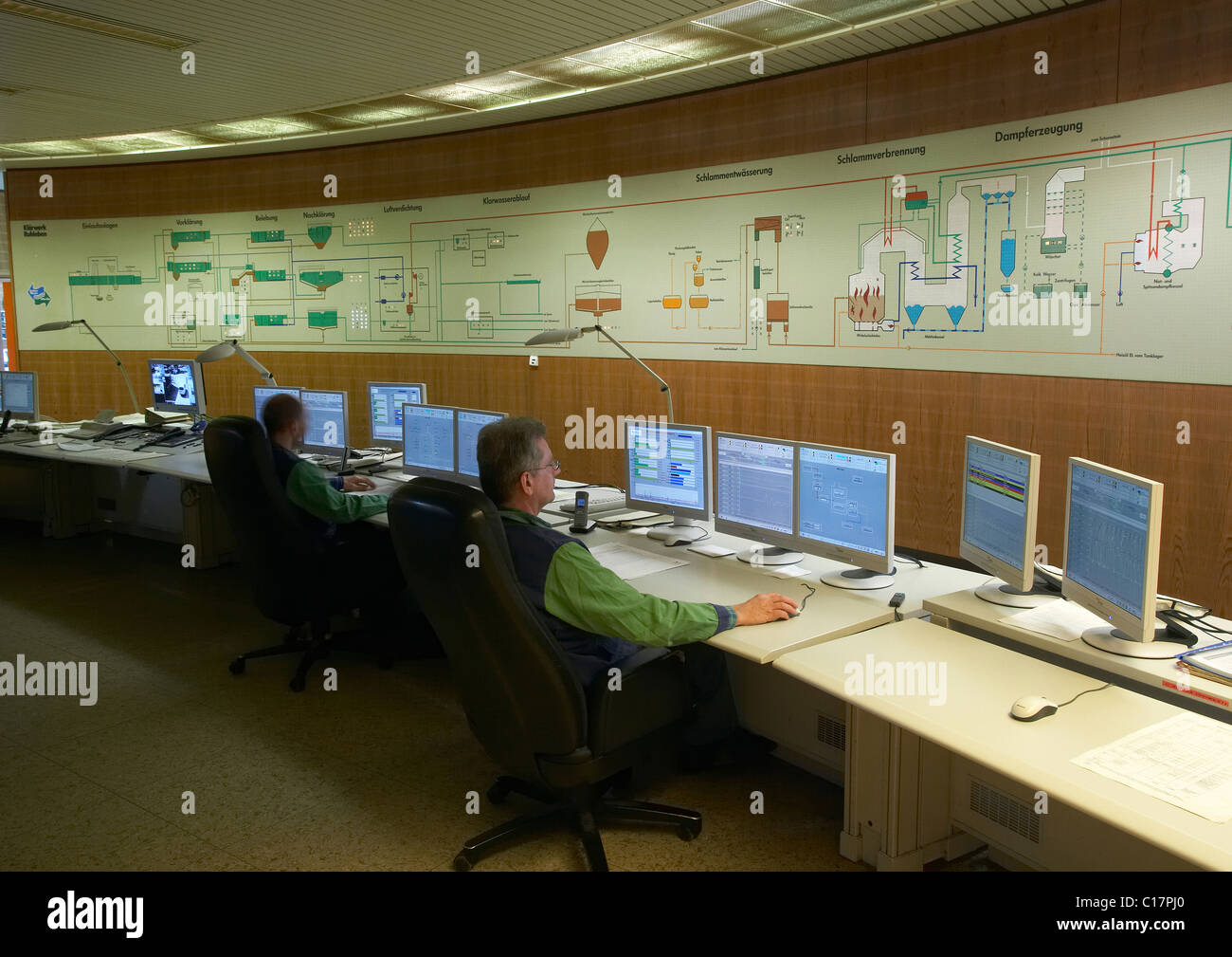 Control room water treatment plant hi-res stock photography and images ...