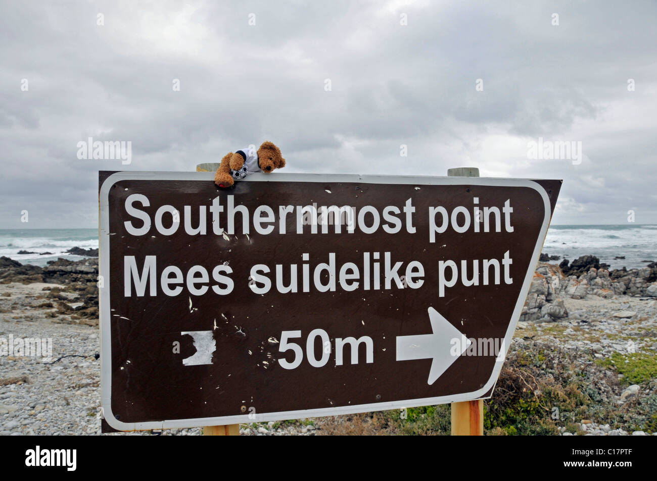 South africa cape point sign hi-res stock photography and images - Alamy