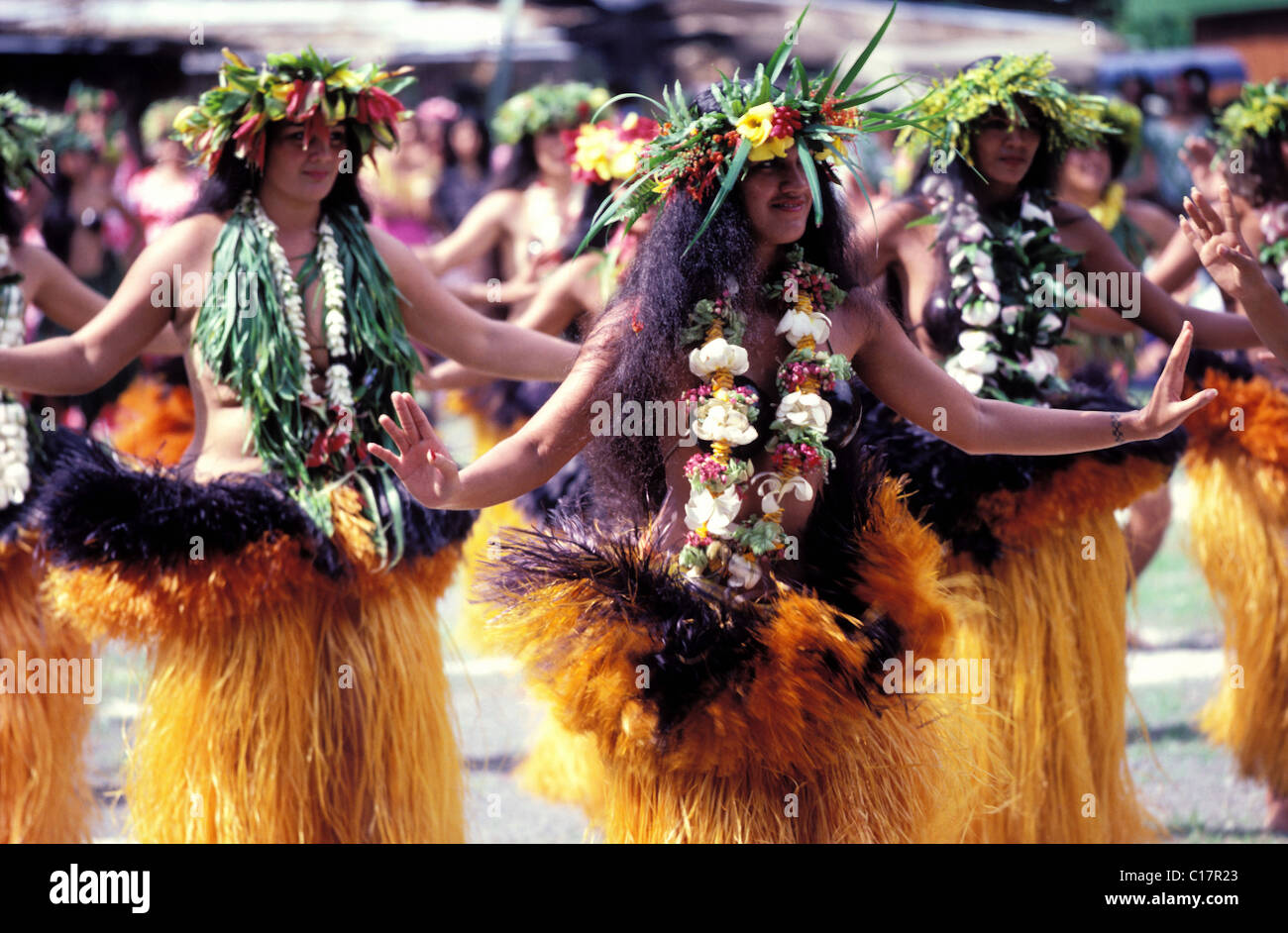 Heiva dance, french polynesia hi-res stock photography and images - Alamy