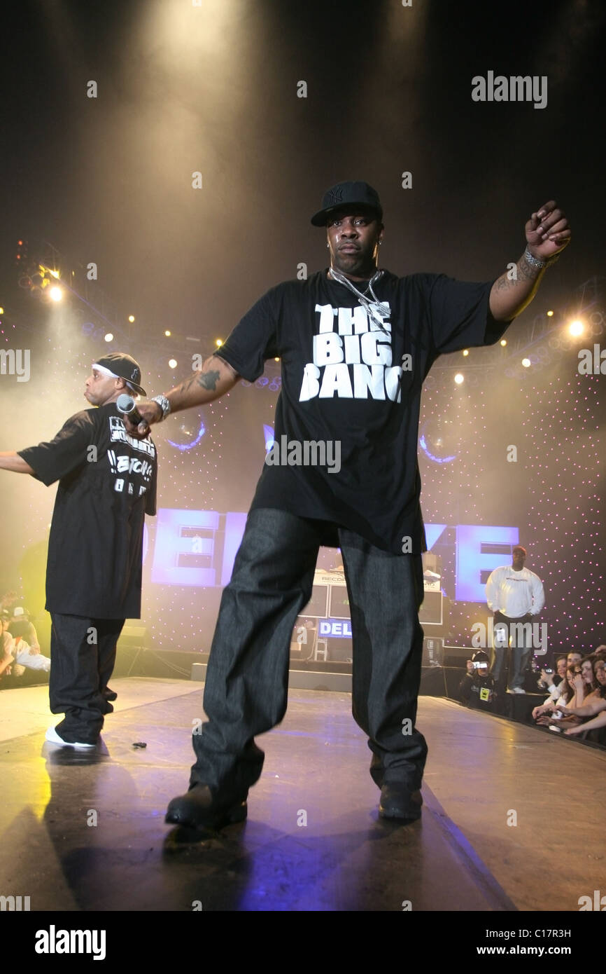 BUSTA RHYMES US rapper in mart 2007. Ice Palace, St. Petersburg, Russia ...
