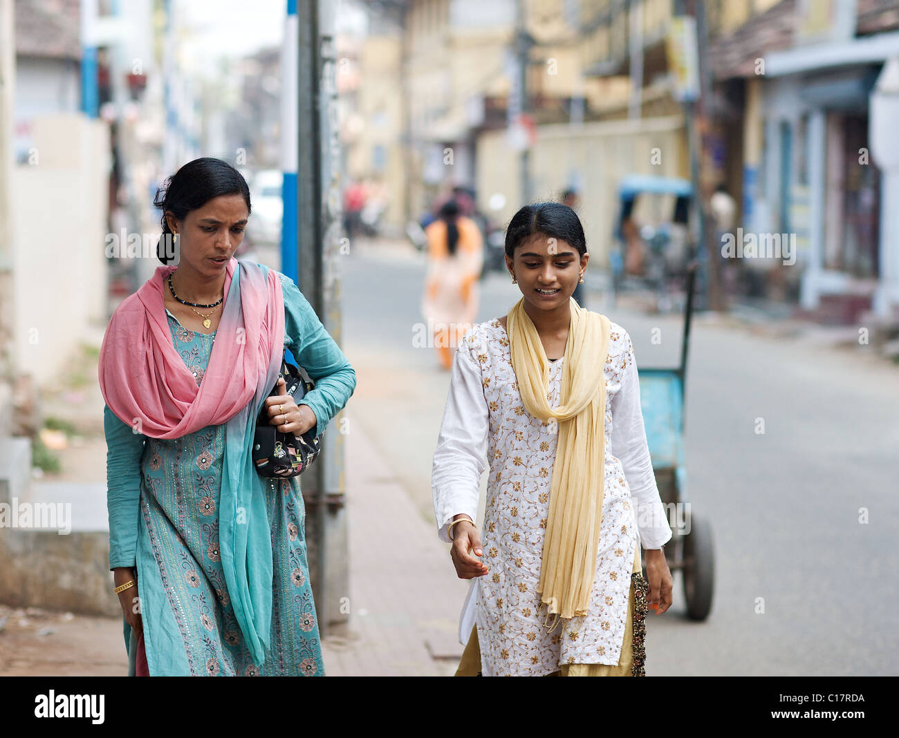 Street life, Fort Cochin, Kerala, India Stock Photo - Alamy
